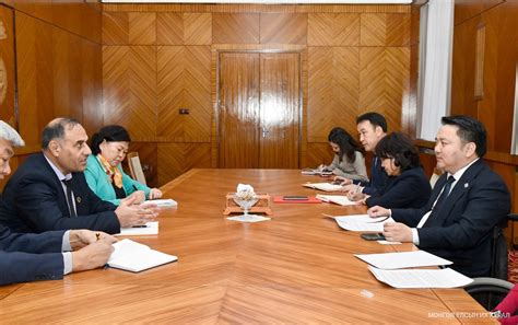 УИХ ын гишүүн Ж Баясгалан НҮБ ын Хүн амын сангийн тэргүүн Халид Шарифитай уулзлаа