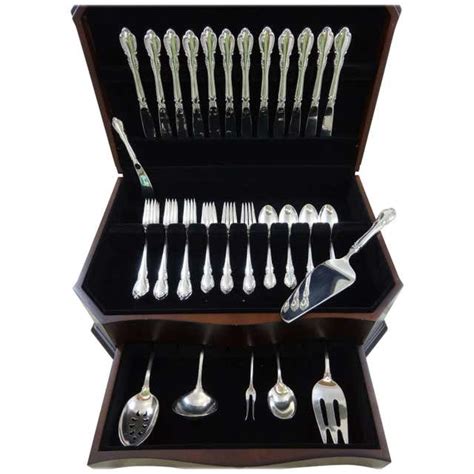 Paul Revere By Towle Sterling Silver Flatware Set For 12 Service 76