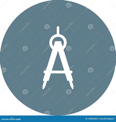 Compass Stock Vector Illustration Of Precision Mathematics 100384060