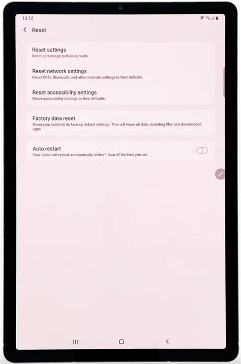 How To Factory Reset A Samsung Galaxy Tablet