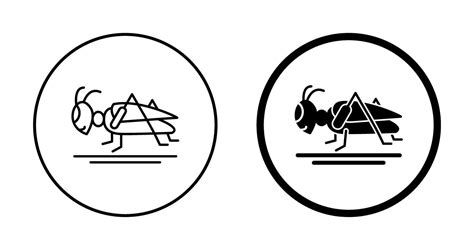 Grasshopper Vector Icon 25302910 Vector Art At Vecteezy