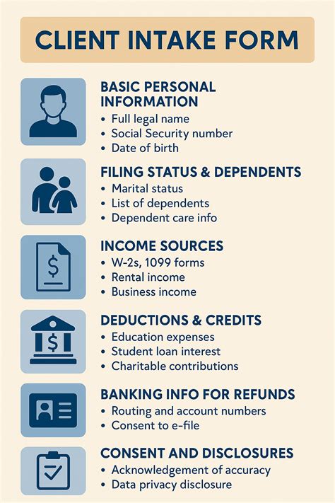 Tax Client Intake Form Guide And Examples Ultimatetax