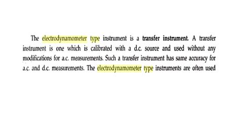 Electrodynamometer Pptx