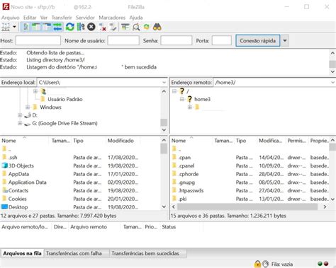 Como Se Conectar Via Sftp Blog Da Rubfy