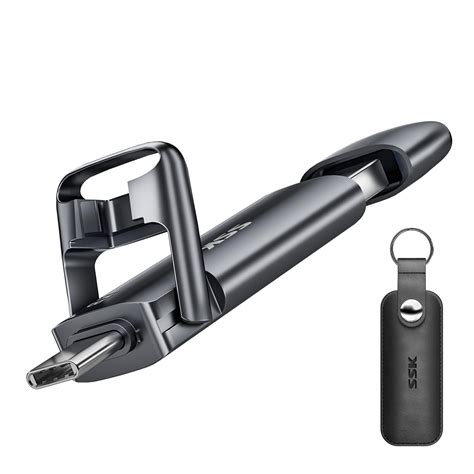 SSK 1TB USB Drive External SSD Fast 550MB S 2 In 1 Dual Drive USB Type C USB A 3 2 Gen2 Solid