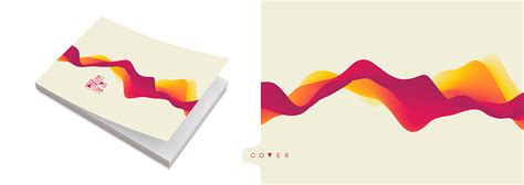 현실적인 책 모형 커버 디자인 템플릿 동적 효과와 3d 물결 모양의 배경 마케팅 연구 통계 및 분석을 위한 벡터 일러스트레이션 모션에 대한 스톡 벡터 아트 및 기타 이미지