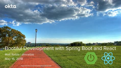 Bootiful Development With Spring Boot And React Richmond Jug 2018 Speaker Deck