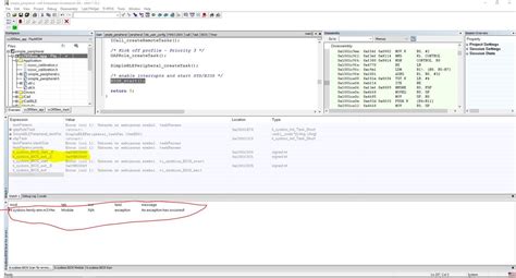 RTOS CC BIOS Start Exist Showing An Exception Bluetooth Forum Bluetooth TI E E