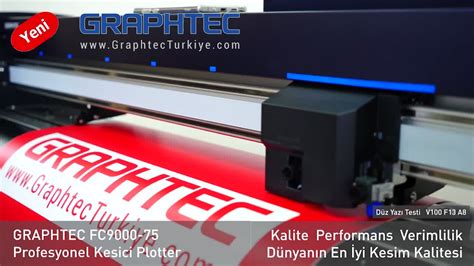 [video] Graphtec Türkiye On Linkedin Graphtec Fc9000 Serisi Performans