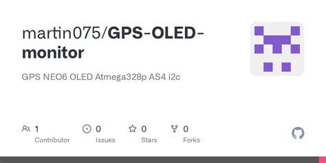 Github Martin075gps Oled Monitor Gps Neo6 Oled Atmega328p As4 I2c