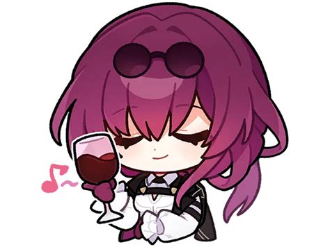 Sticker De Lytophile Sur Kafka Hsr Peppy Honkai Star Rail