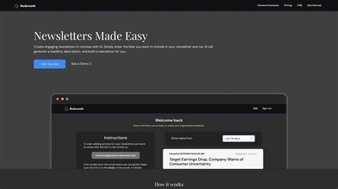 Redense Ai Create Engaging Newsletters Quickly Futureen