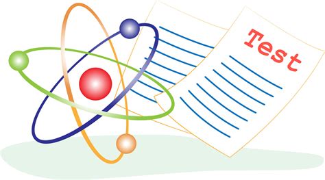 Clipart Isolated Element Atom Module Back To School Science Chemistry Physics Test 10444759
