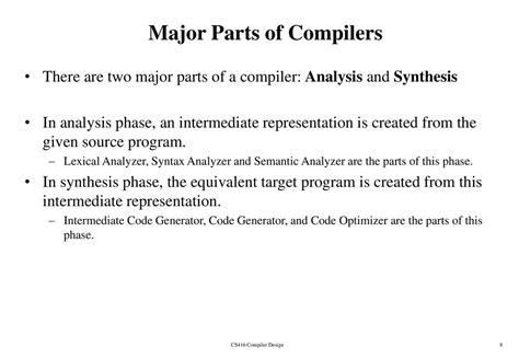 Cs416 Compiler Design Lec00 Outline February 23 Ppt Download