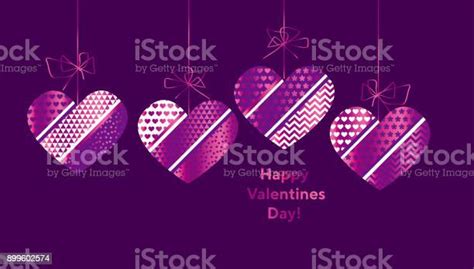 현대 호화 스러운 발렌타인 추상 그림 카드 배너 포스터 헤더 표면 디자인에 대 한 마음 축제 바이올렛 추상적인 벡터 0명에 대한 스톡 벡터 아트 및 기타 이미지 Istock