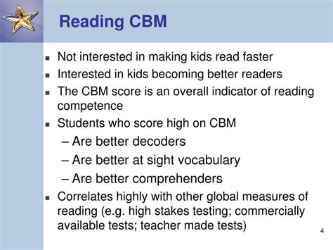 Ppt Introduction To Using Cbm For Progress Monitoring In Reading