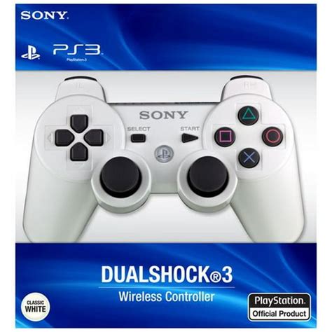 Ps3 Dualshock®3 Controller Classic White Walmart Ca