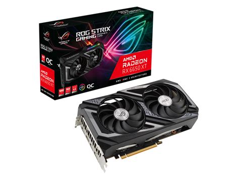 Rog Strix Radeon™ Rx 6650 Xt V2 Oc Edition 8gb Gddr6 Rog Strix Gaming Graphics Cards｜rog