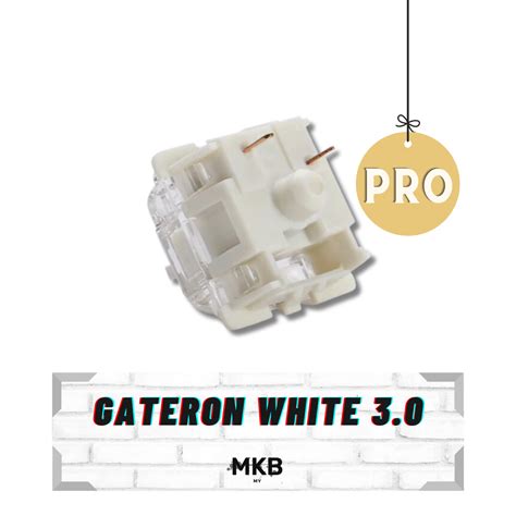 Gateron G PRO 3.0 White – MKB.MY