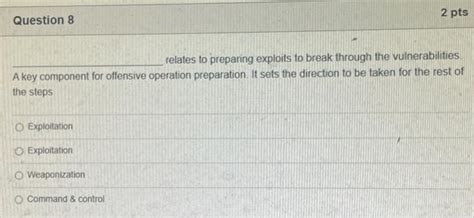 Solved Offensive Cyber Operations Are About Attacks On