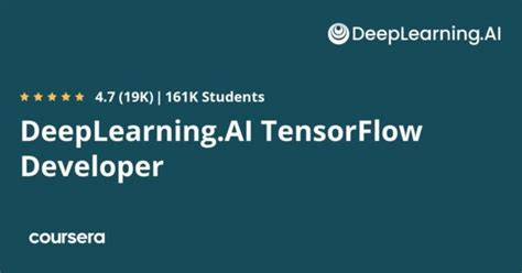DeepLearning AI TensorFlow Developer Professional Certificate Coursya