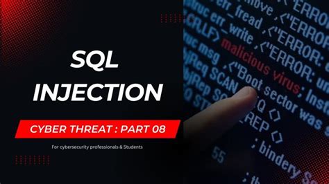 Sql Injection Explained Web App Vulnerability Mohammed Zuoriki
