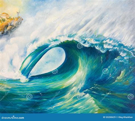 Tsunami Painting