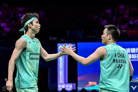 Badminton Aaron Wooi Yik And Wei Chong Kai Wun Set Up Malaysian Masters Title Showdown Soh