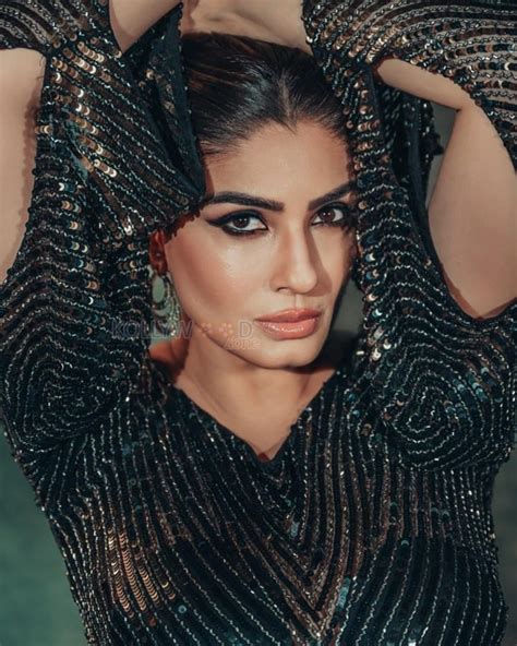 Sexy Raveena Tandon In Black Photoshoot Stills Kollywood Zone