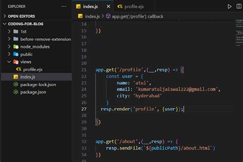 Embedded Javascript Template Ejs Hacking Truth In