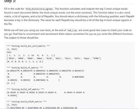 For This Problem We Will Compute The Tf Idf Scores