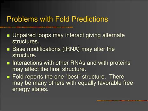Ppt Rna Secondary Structure Powerpoint Presentation Free Download