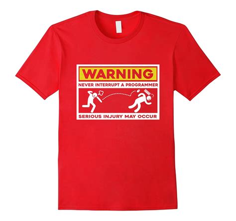 Programmer Shirt Never Interrupt A Programmer Tshirt Art Artvinatee