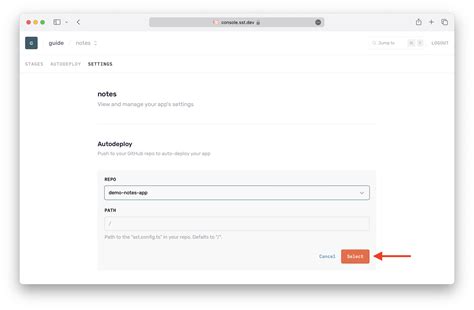 setting up the sst console