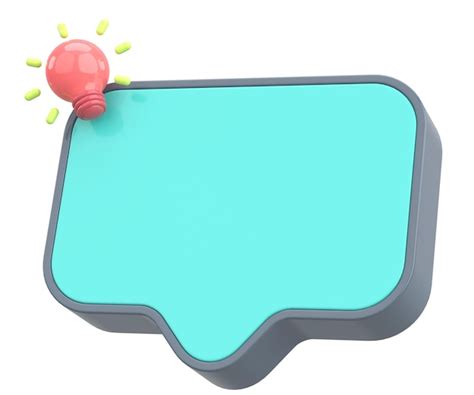 Premium Photo Interactive Tooltip Quick Tips 3d Illustration