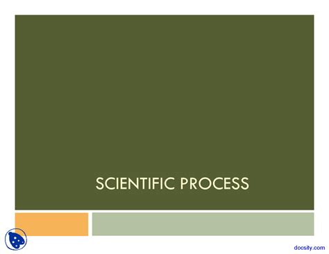 Scientific Method Ecology Evolution And Biodiversity Lecture Notes