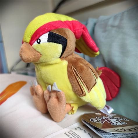 Pokemon Center Pidgeot Sitting Plush 6 Inch Fit Hobbies And Toys Toys