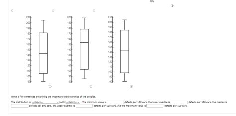 Solved Use These Data To Construct A Boxplot Write A Few Chegg Com