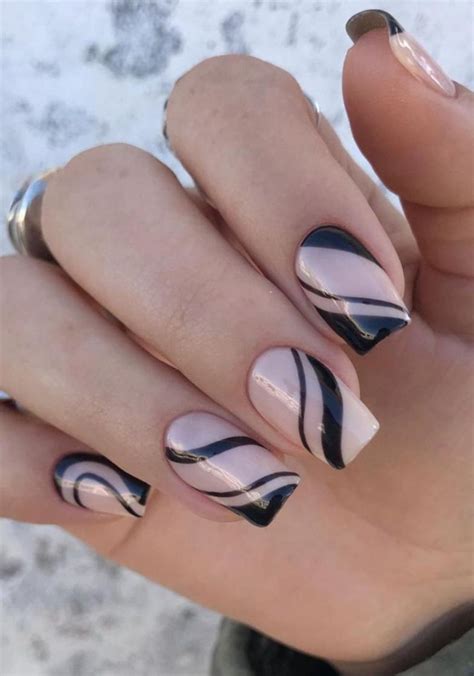 ᐉ Накладные ногти со скотчем и пилочкой Черный 078 • Купить в Киеве Украине • Лучшая цена в