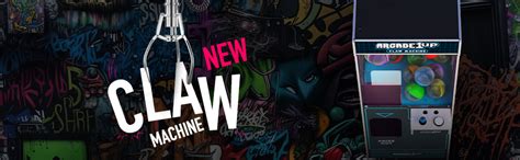 Amazon Com Arcade Up Full Size Claw Machine Light Up Marquee Customizable Perfect For