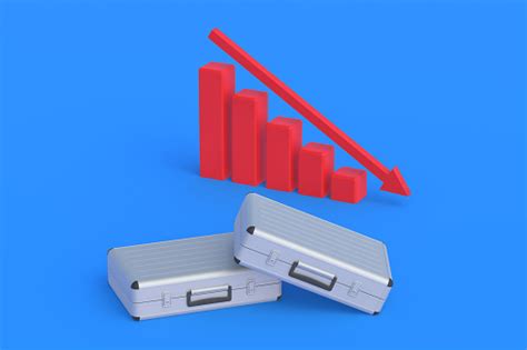 최대 화살표와 녹색 차트 근처 가방 투자자의 손실을 예측합니다 회사의 실적 분석 실적 손실 보고서 재무 지표하락 3d 렌더 3차원 형태에 대한 스톡 사진 및 기타 이미지