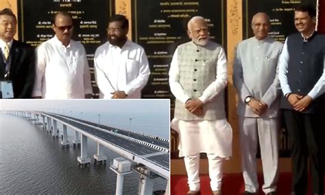 Atal Sethu Bridge Inaugurated By Pm Modi இந்தியாவின் மிக நீளமான கடல்