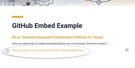 How To Embed GitHub Gists In Your Documents Bit Ai Blog