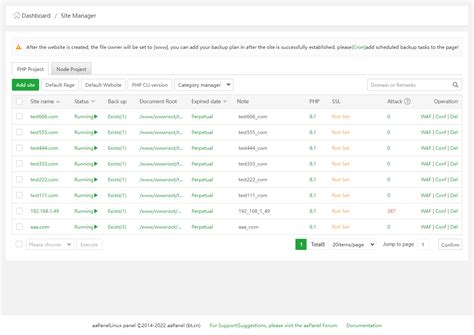 Aapanel Free Hosting Control Panel