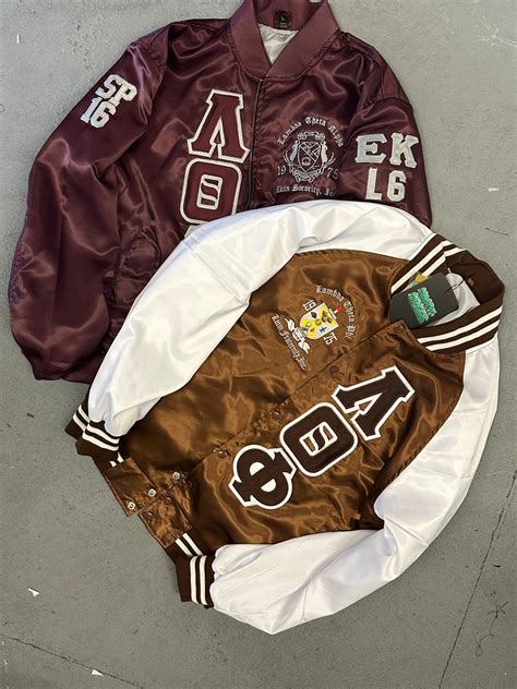 Lambda Theta Phi 2 Tone Varsity Jacket Graffitigreek
