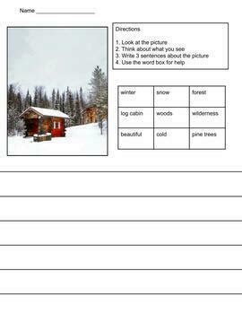 ESL Beginner Adults Teens ESL Writing Worksheets Picture Vocabulary