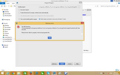 Android How To Set Sdk Directory In Gradle Project Stack Overflow