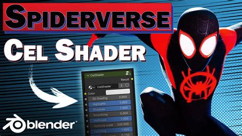 7 Steps To Make A Spiderverse Shader In Blender Blendernation Bazaar