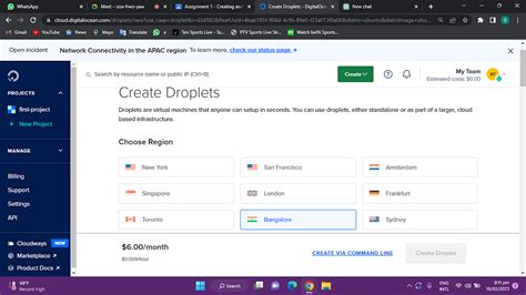 Creating And Accessing A Cloud Hosted Linux Virtual Machine Via Digitalocean By Sajeel Khan