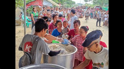 ဒဂုံဆိပ်ကမ်းမြို့နယ်ရှိ ဝမ်းရေး ခက်ခဲနေသူများ အတွက် နံနက်စာအာဟာရဒါနအလှူ။ Youtube